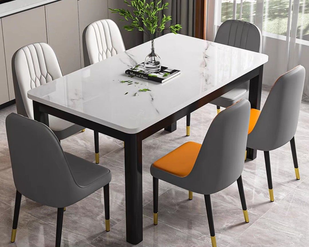 EvA DiniNg TaBle SeT, Furniture & Home Living, Furniture, Tables & Sets ...