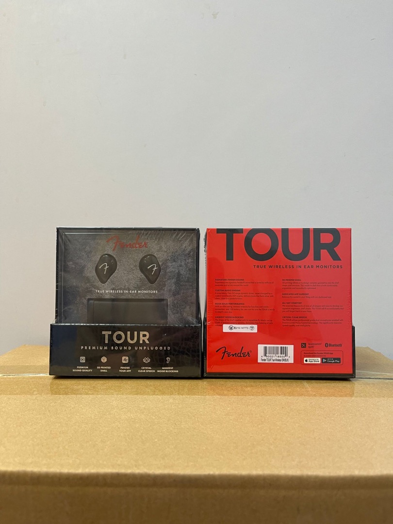 (全新現貨)Fender TOUR 全無線藍牙耳機, 音響器材, 耳機 - Carousell