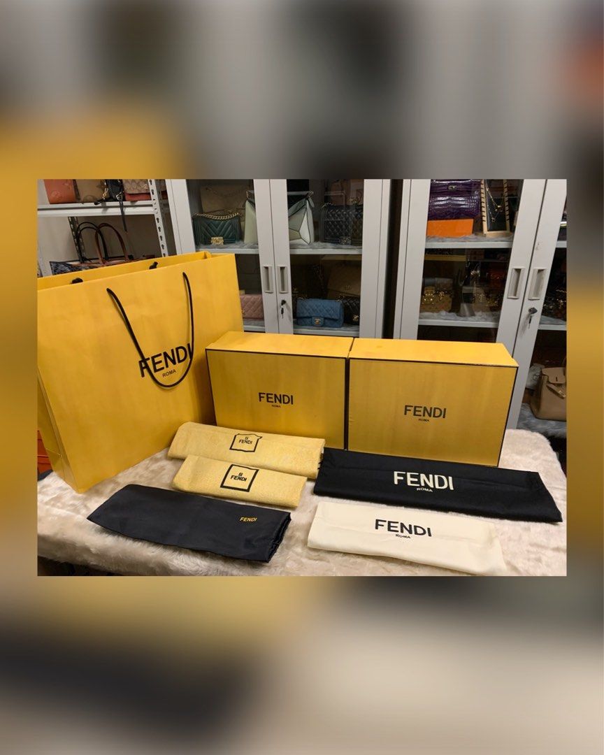 Fendi box on Carousell