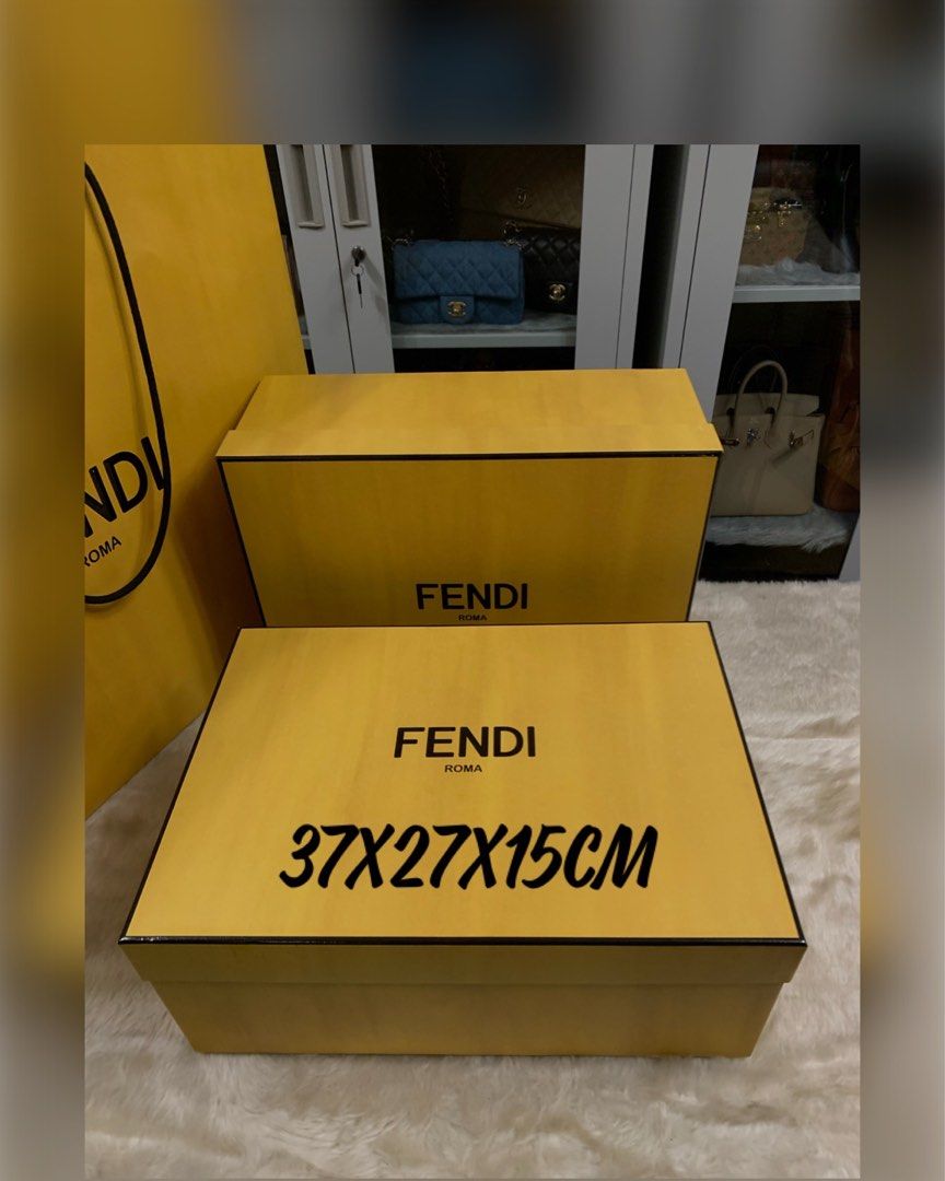 Fendi box on Carousell