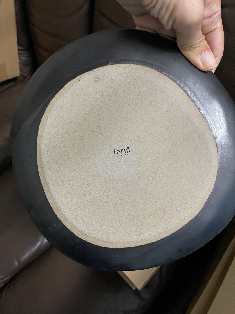 FERM LIVING FLOW MEDIUM PLATE, Furniture & Home Living, Kitchenware & Tableware, Dinnerware ...