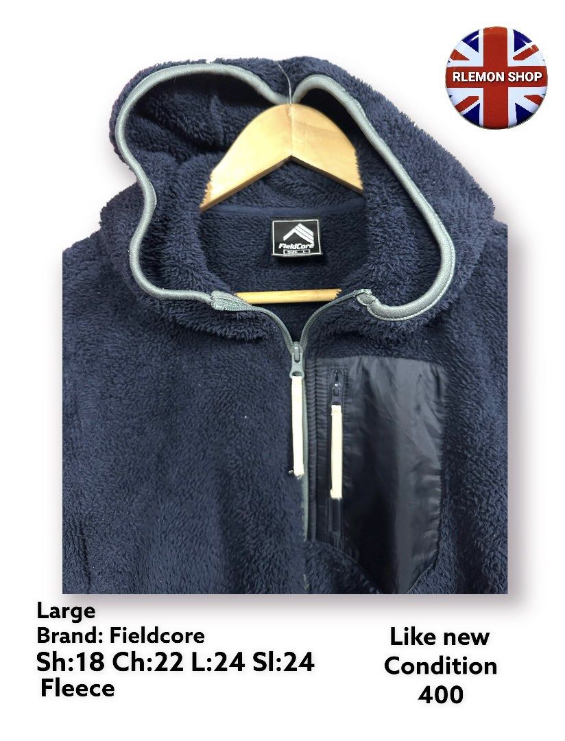 Fieldcore Fleece Hoodie Jacket, Men's Fashion, Coats, Jackets and ...