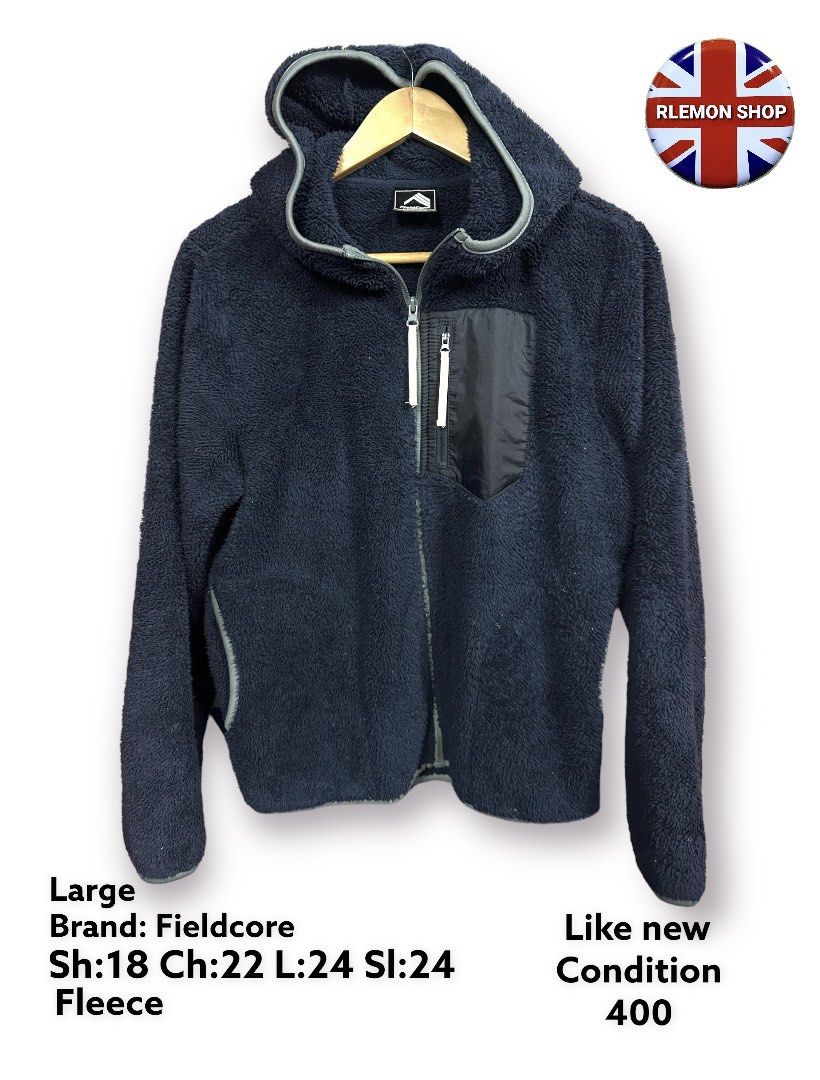 Fieldcore Fleece Hoodie Jacket, Men's Fashion, Coats, Jackets and ...
