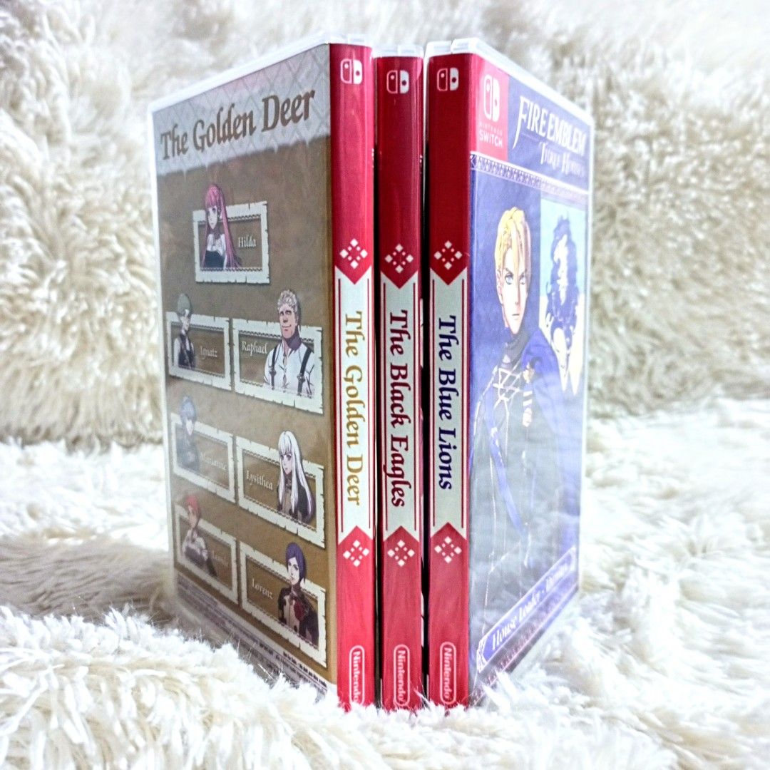 Fire Emblem Three Houses Official EU Alternate Cover Art with Cases ...