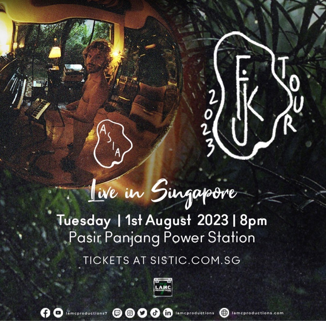FKJ Live in Singapore, Tickets & Vouchers, Event Tickets on Carousell
