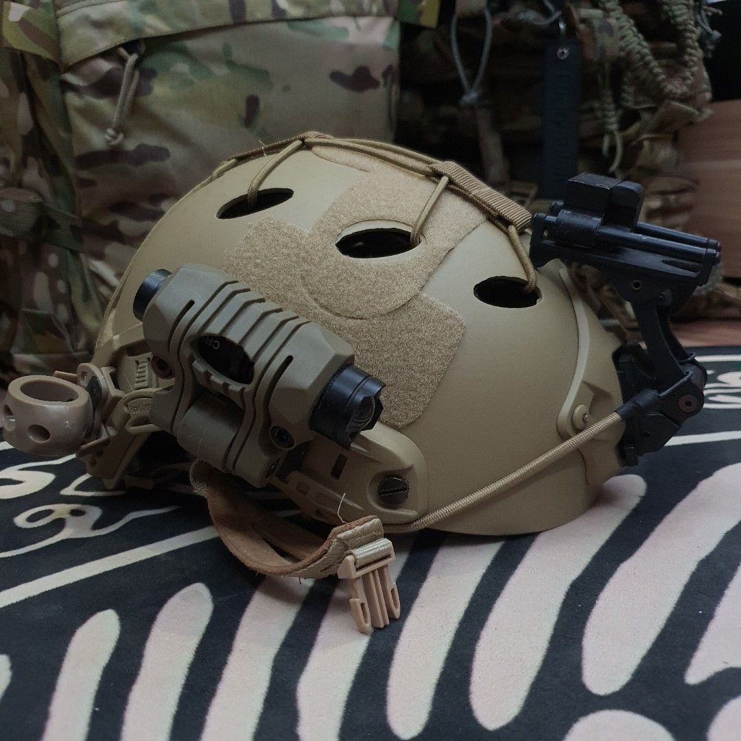 FMA TACTICAL HALF CUT BALLISTIC MICH HELMET ( AIRSOFT ) ( MEDIUM ...