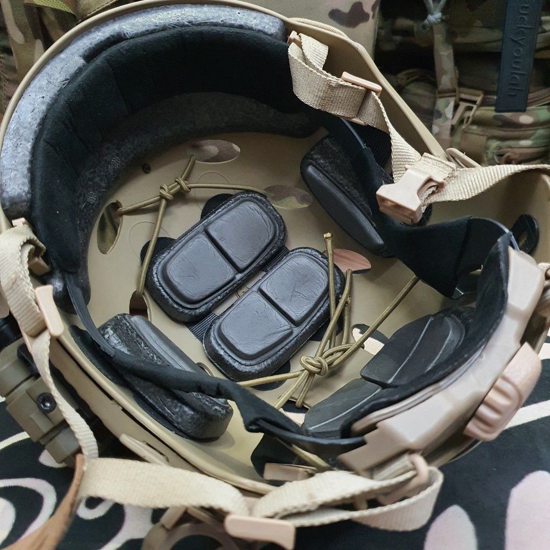 FMA TACTICAL HALF CUT BALLISTIC MICH HELMET ( AIRSOFT ) ( MEDIUM ...