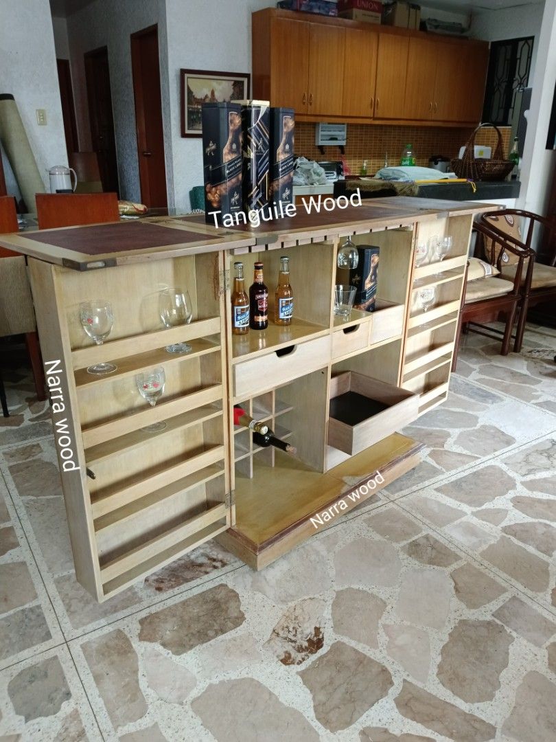 Foldable/ Movable Bar Counter Table on Carousell