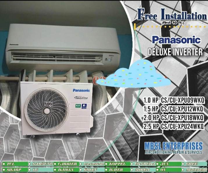 FREE INSTALLATION BRAND NEW SPLIT TYPE AIRCON INVERTER, TV & Home ...