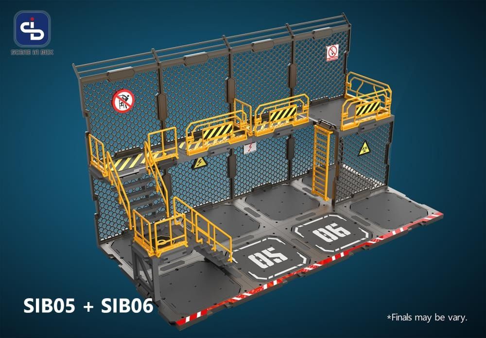 Fresh Retro Scene-In-Box IRON NET BASE A and B diorama set, Hobbies ...