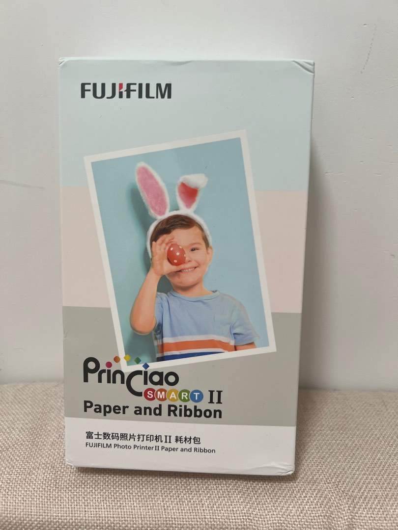全新Fujifilm Princiao Smart II 相紙色帶套裝, 電腦＆科技, 打印機及影印機 - Carousell