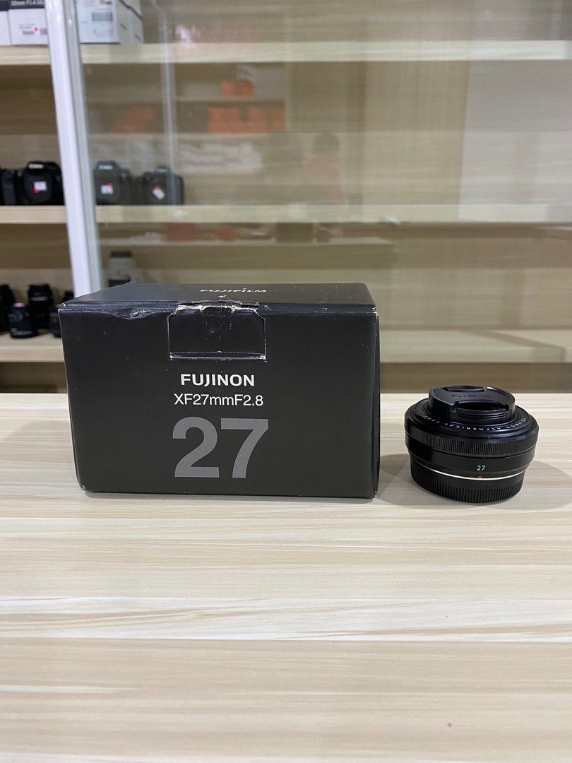 FUJIFILM XF 27MM F2.8 LENS (99.9% NEW), Photography, Lens & Kits on Carousell