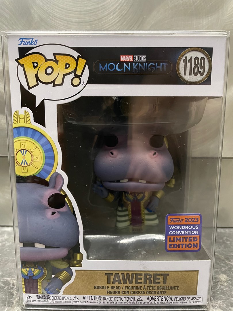 Funko Pop - 1189 - Moon Knight - Taweret (2023 Wondrous Convention), Hobbies & Toys, Toys ...