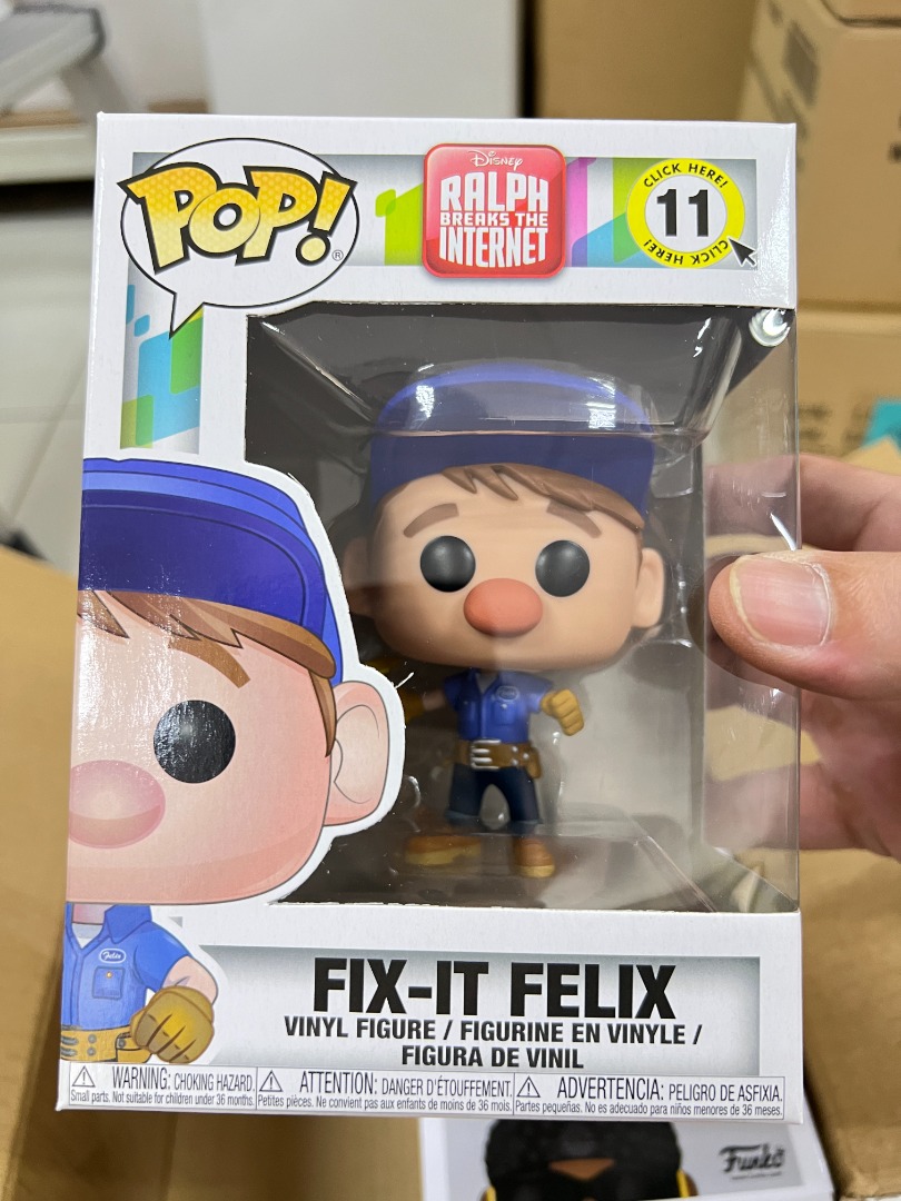 Funko Pop! Wreck It Ralph #11 - Fix-It Felix, Hobbies & Toys, Toys & Games on Carousell