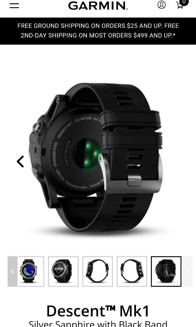 Garmin Mk Descent 1, Mobile Phones & Gadgets, Wearables & Smart Watches on Carousell