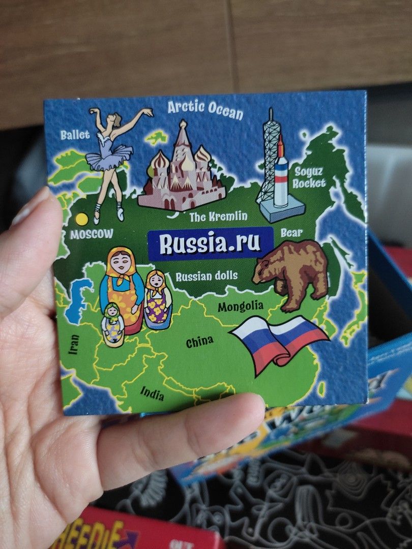 Geography board game, Hobbies & Toys, Toys & Games on Carousell