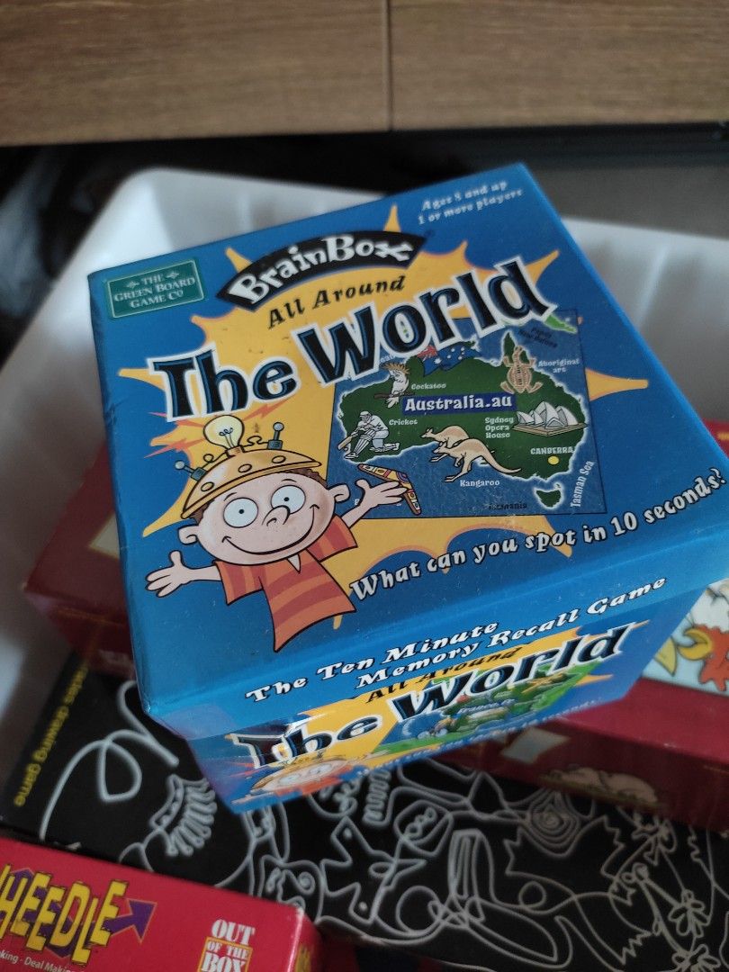 Geography board game, Hobbies & Toys, Toys & Games on Carousell