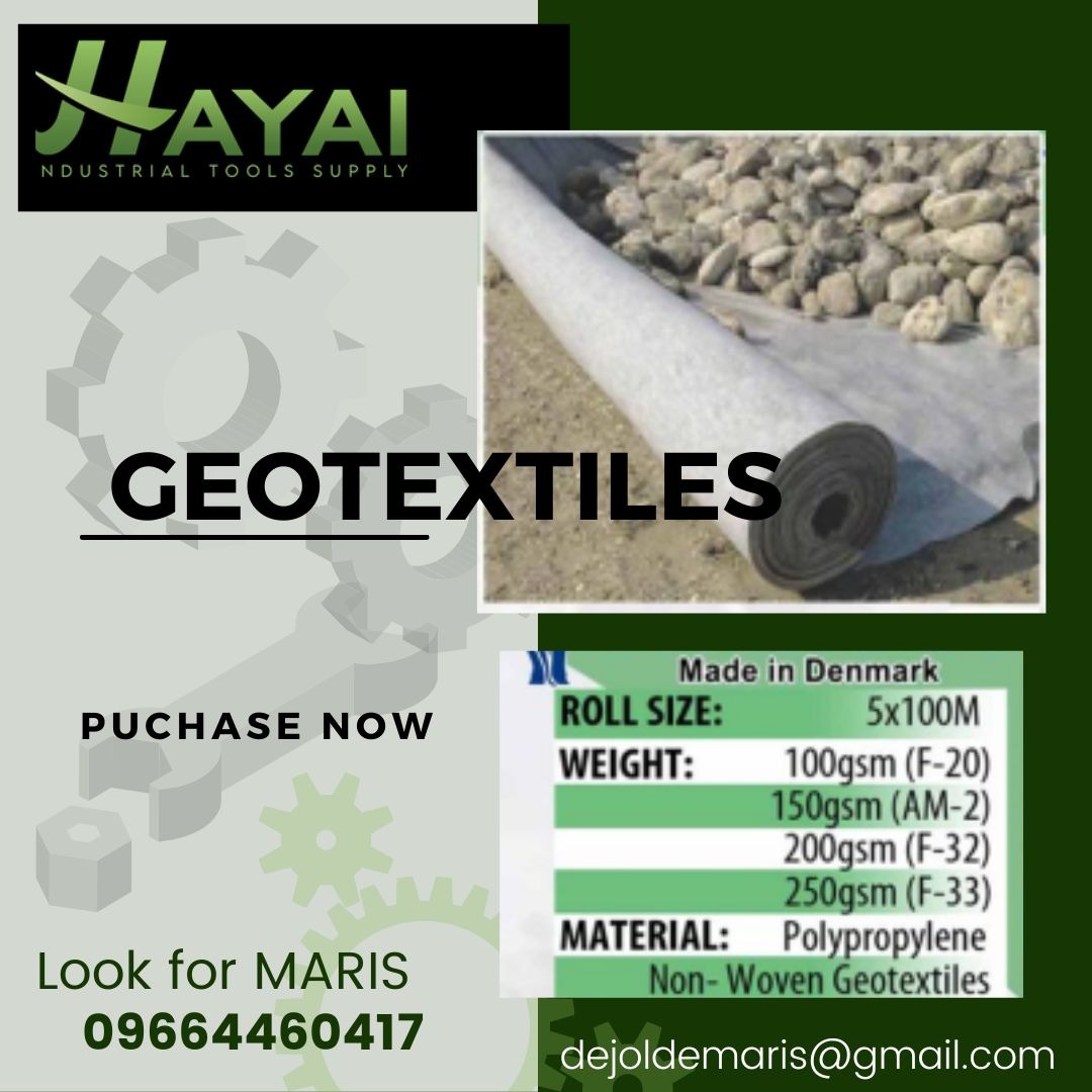 GEOTEXTILES, Commercial & Industrial, Industrial Equipment on Carousell