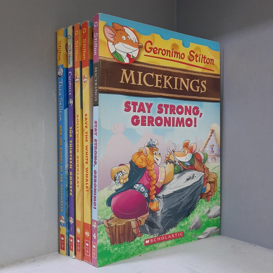 Geronimo Stilton Series (Books for Kids), Hobbies & Toys, Books ...