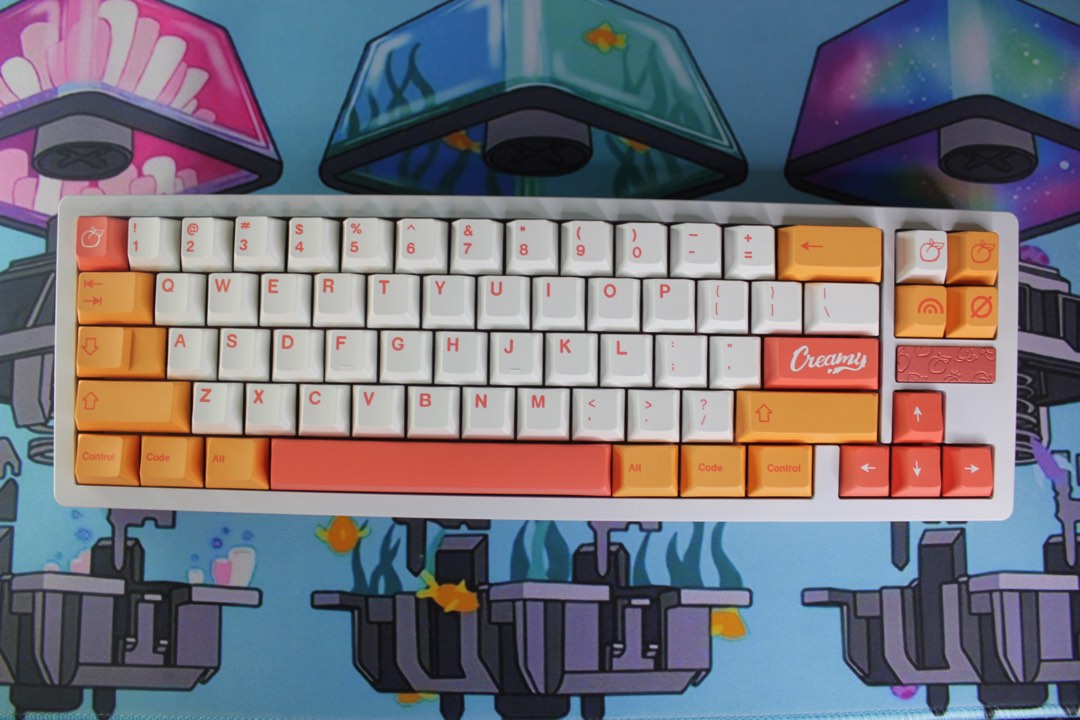 gmk peaches keycaps, Computers & Tech, Parts & Accessories, Computer ...