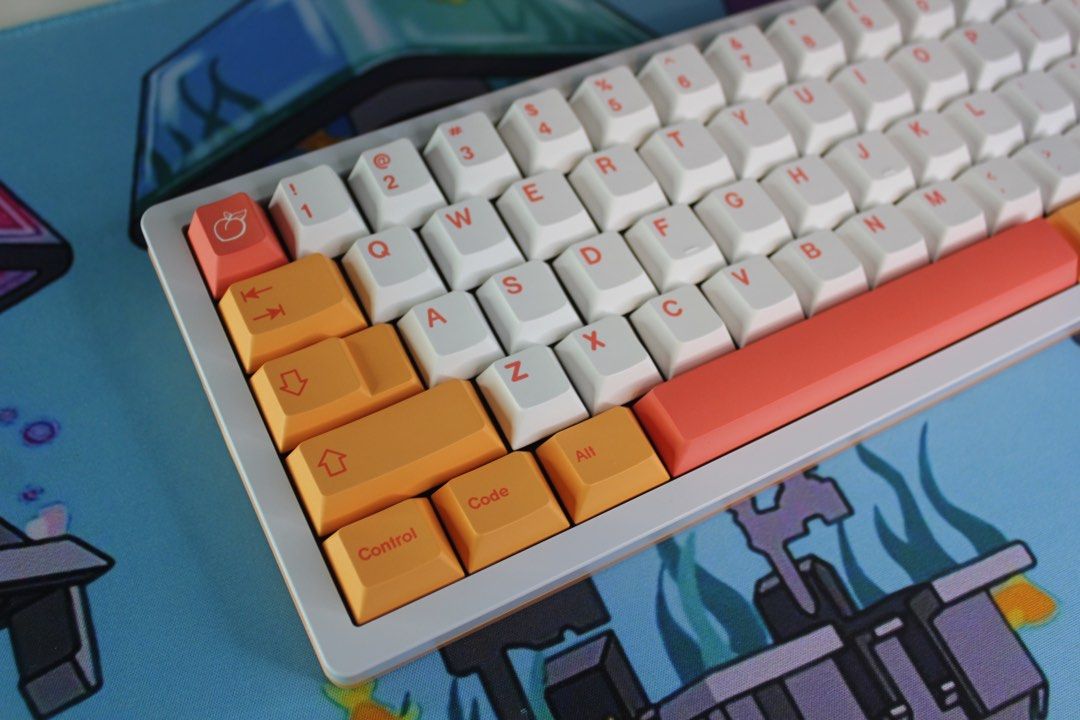 gmk peaches keycaps, Computers & Tech, Parts & Accessories, Computer ...