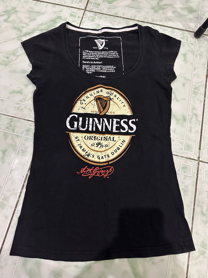Guinness shirt, Women's Fashion, Tops, Blouses on Carousell