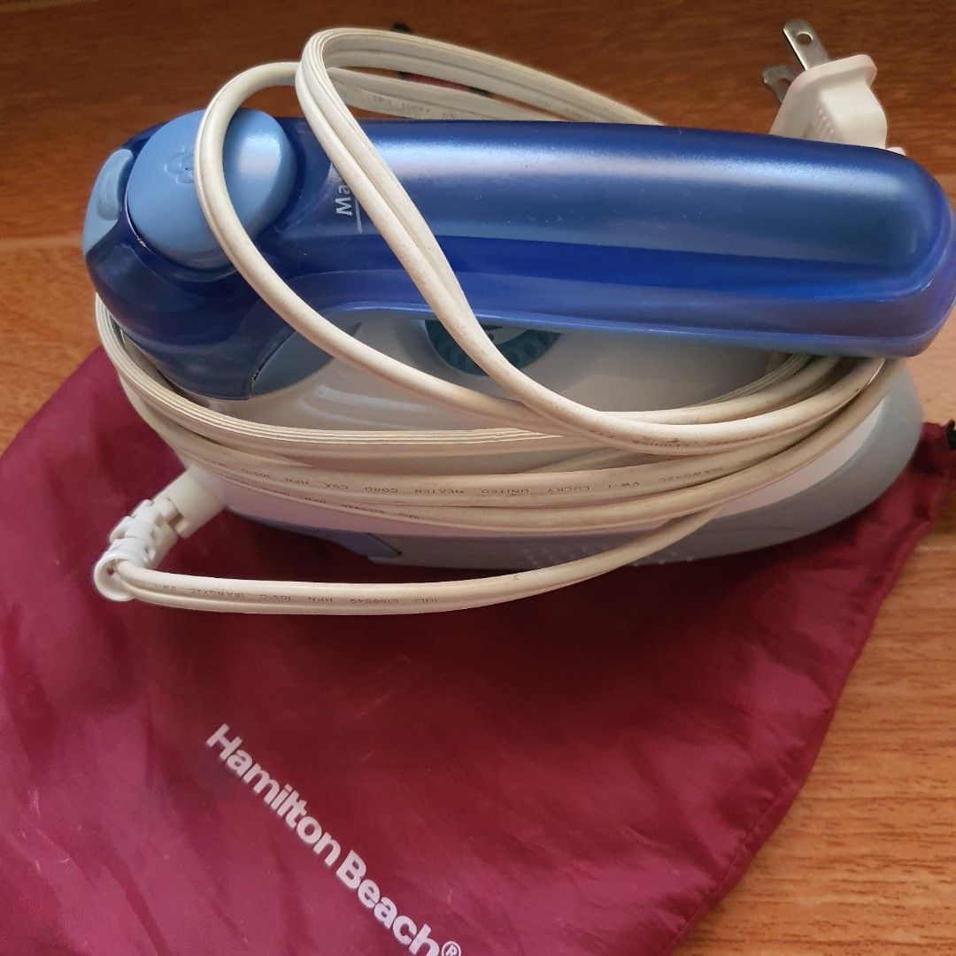 Hamilton Beach Steam Iron, TV & Home Appliances, Irons & Steamers on ...