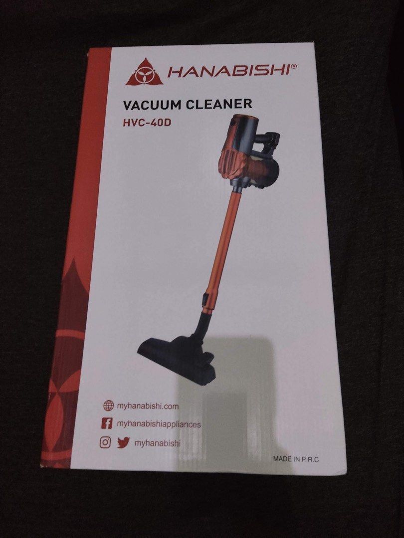Hanabishi Vacuum Cleaner HVC-40D on Carousell