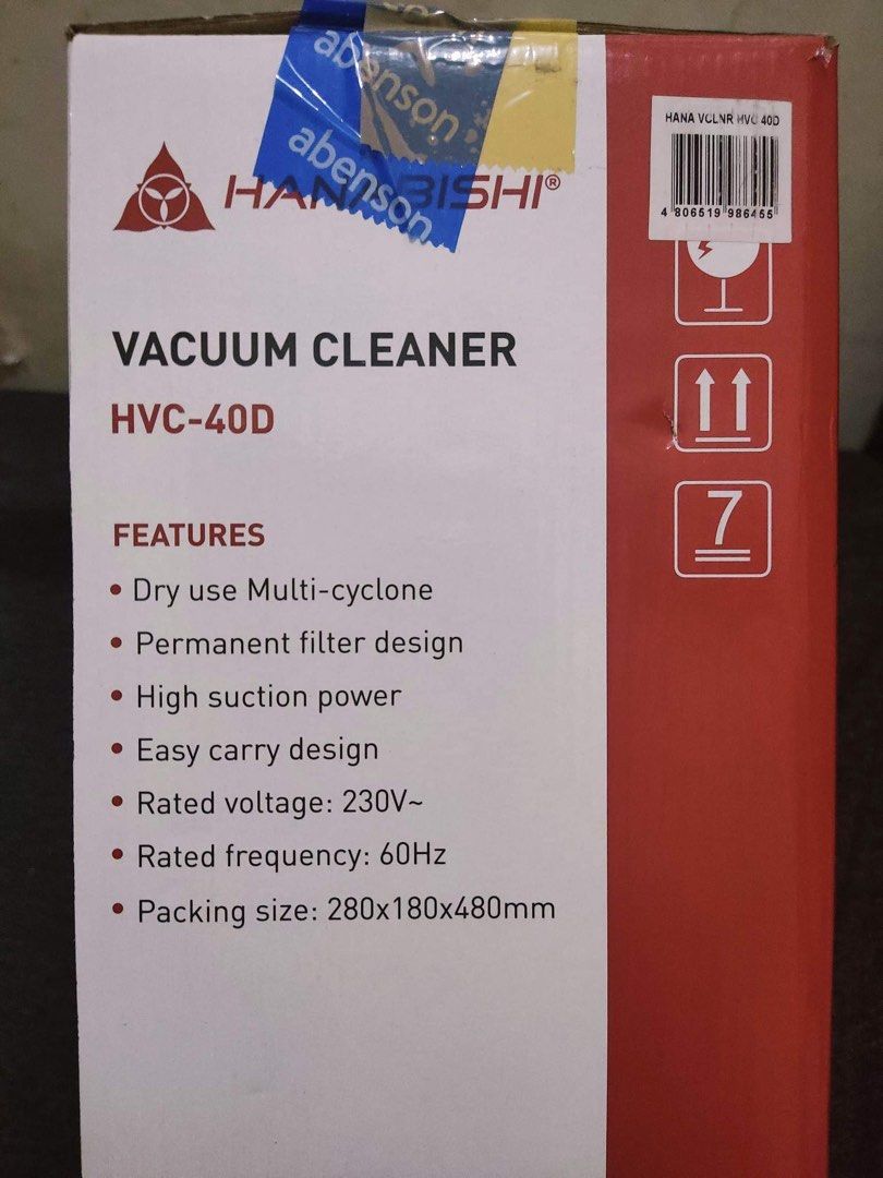 Hanabishi Vacuum Cleaner HVC-40D on Carousell