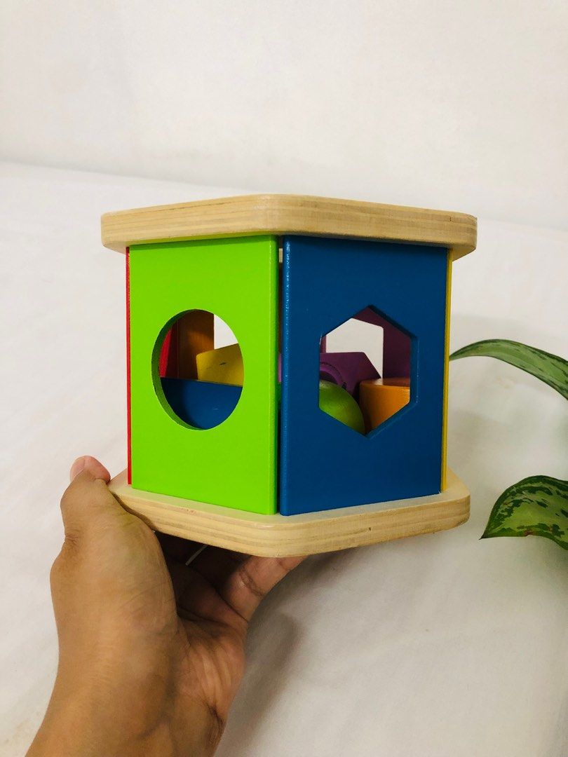 Hape Shake & Match Shape Sorter, Babies & Kids, Infant Playtime on Carousell