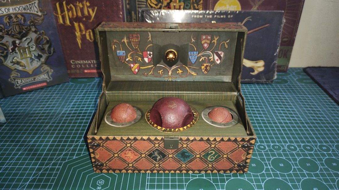 Harry Potter Collectible Quidditch Set on Carousell