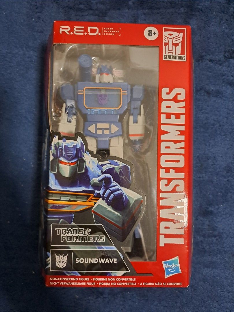 Hasbro Transformers RED Soundwave, Hobbies & Toys, Toys & Games on ...