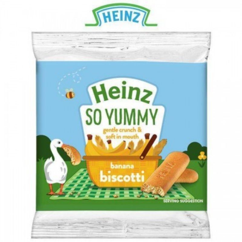 Heinz Biscotti Snack baby toddler weaning biscuit teething biscuit rusk ...