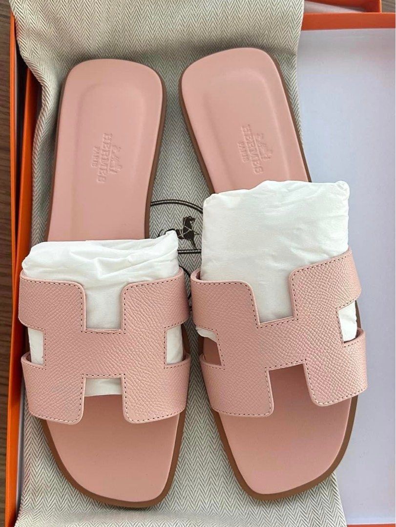 HERMES ORAN, Women's Fashion, Footwear, Flats & Sandals on Carousell