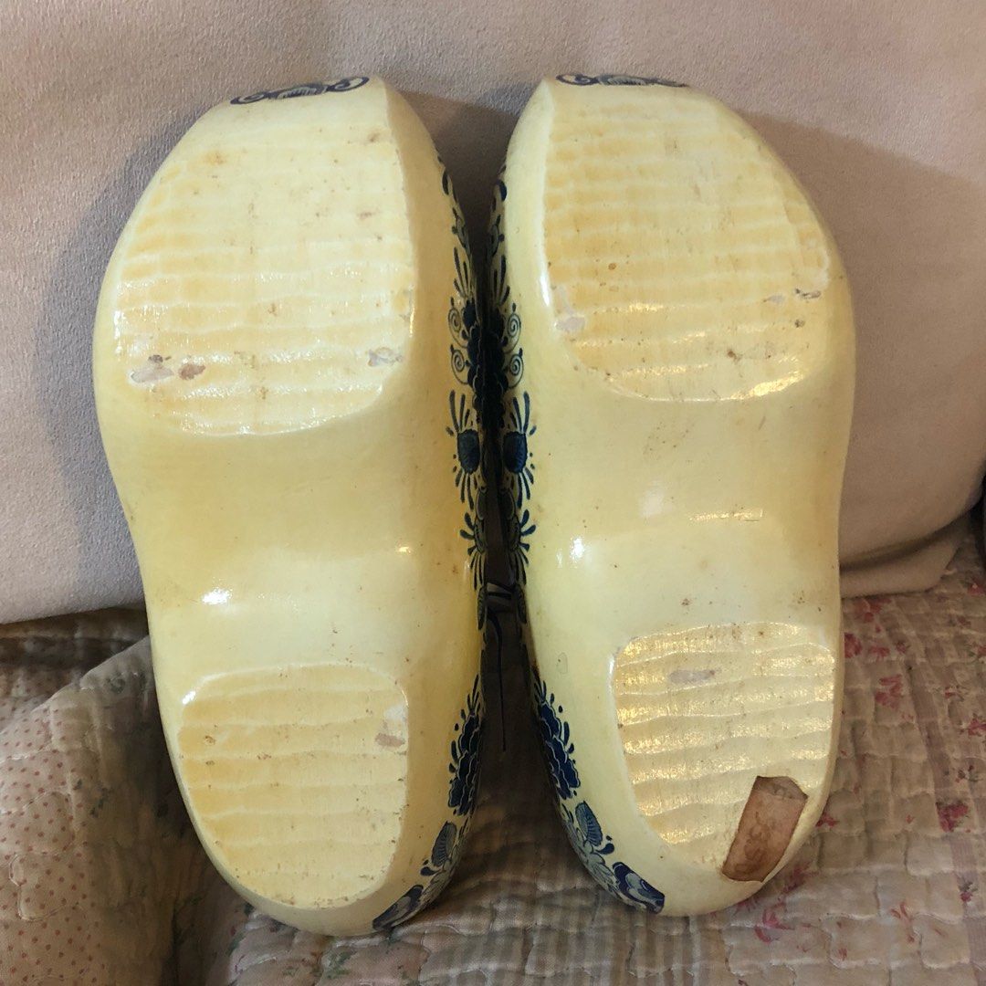 Vintage Holland Windmill wooden clog / shoes, Hobbies & Toys ...