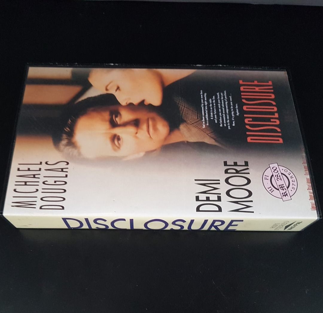 Hollywood Movie, Disclosure, Michael Douglas, Demi Moore, Rare ...