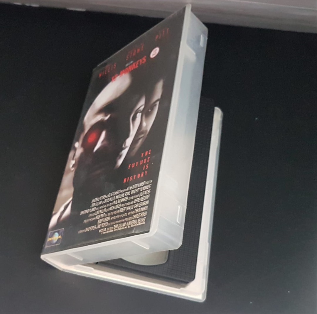 Hollywood Movie, Video Home System, 12 Monkeys, Bruce Willis, Brad ...