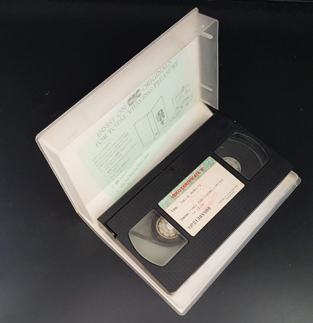 Hollywood Movie, Video Home System, 12 Monkeys, Bruce Willis, Brad ...