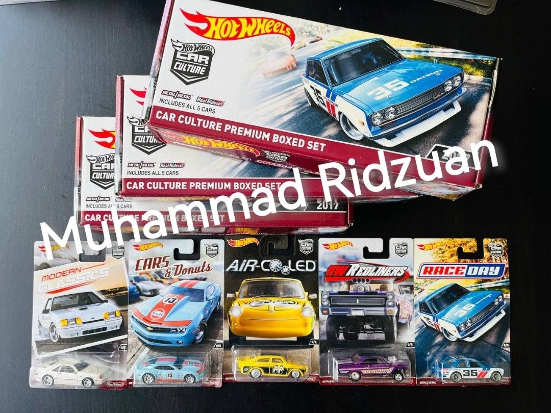 Hot Wheels Red Line Club Exclusive 6th Car Set, Hobbies & Toys, Toys ...