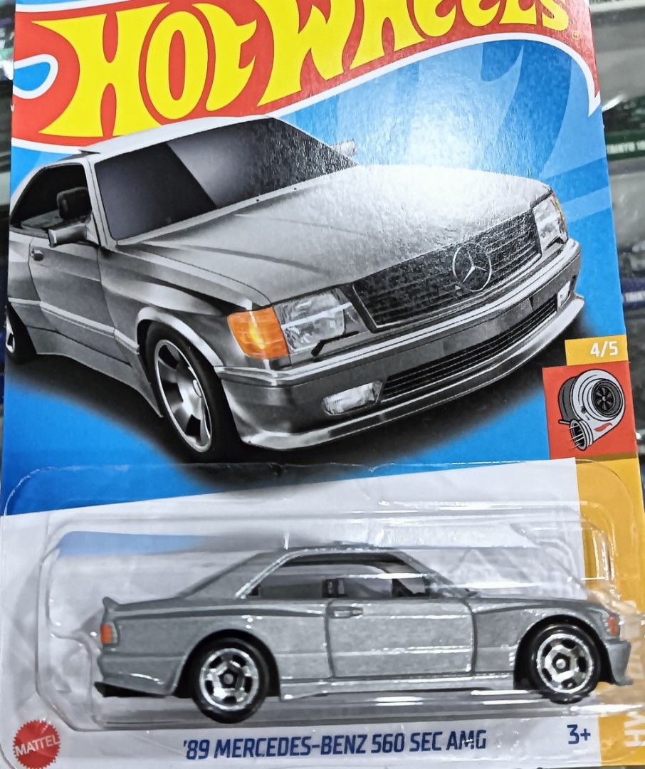 Hotwheels 89 Mercedes Benz 560 Sec AMG, Hobbies & Toys, Collectibles ...