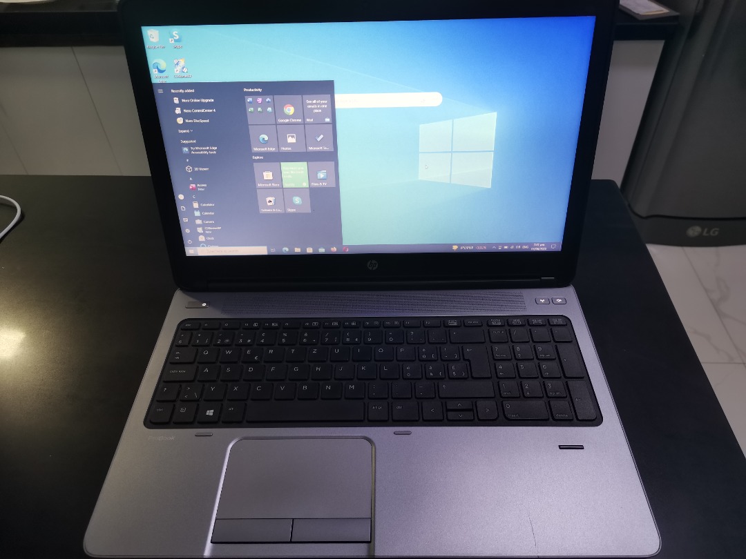 HP Laptop AMD A10-5720M APU 2.50GHz-8GB-128GB SSD-DVDRW-Windows10 PRO ...