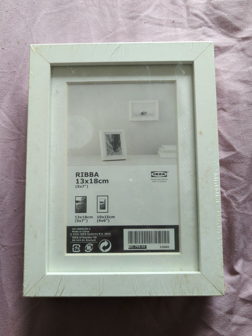 Ikea Ribba Photo Frame (13cm x 18cm), Furniture & Home Living, Home ...