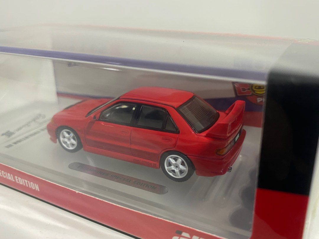 Inno64 1/64 Mitsubishi Evo 3 Philippines edition, Hobbies & Toys, Toys ...