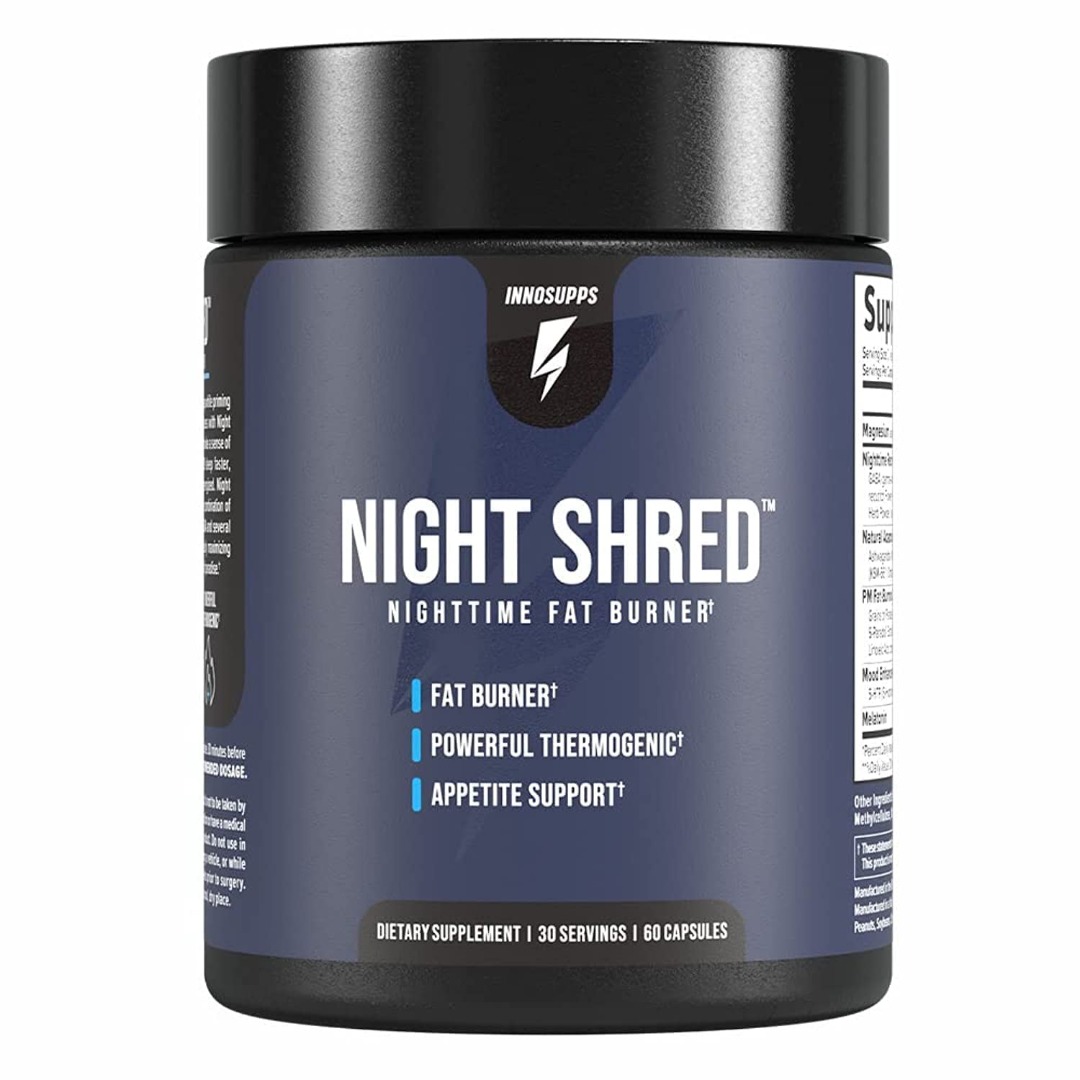 Inno Supps Night Shred, Health & Nutrition, Health Supplements, Sports ...