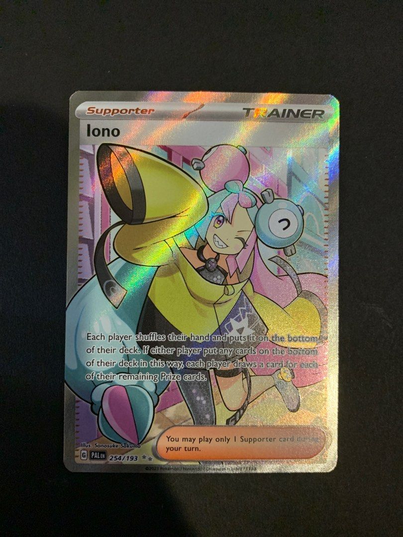 Iono full art, Hobbies & Toys, Toys & Games on Carousell