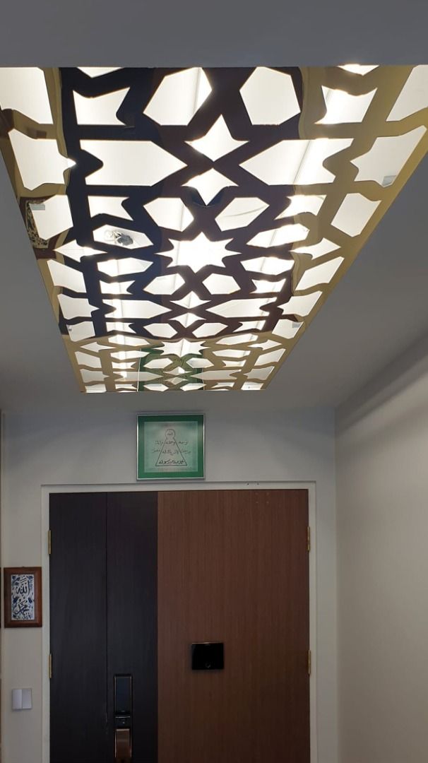 Islamic Wall Mihrab and Ceiling Custom Fixtures and Decorations, Furniture & Home Living, Home ...