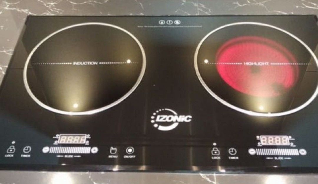 Izonic induction and ceramic hob, TV & Home Appliances, Kitchen ...