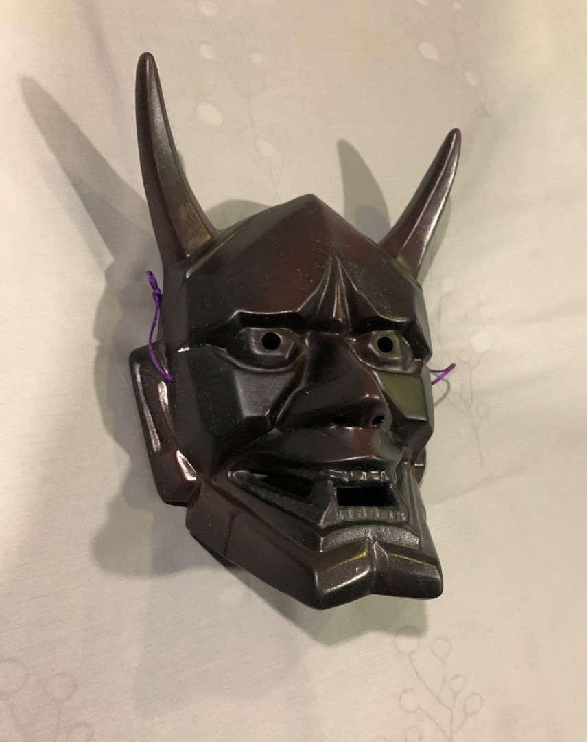 Japanese Oni Mask Authentic, Hobbies & Toys, Memorabilia & Collectibles ...
