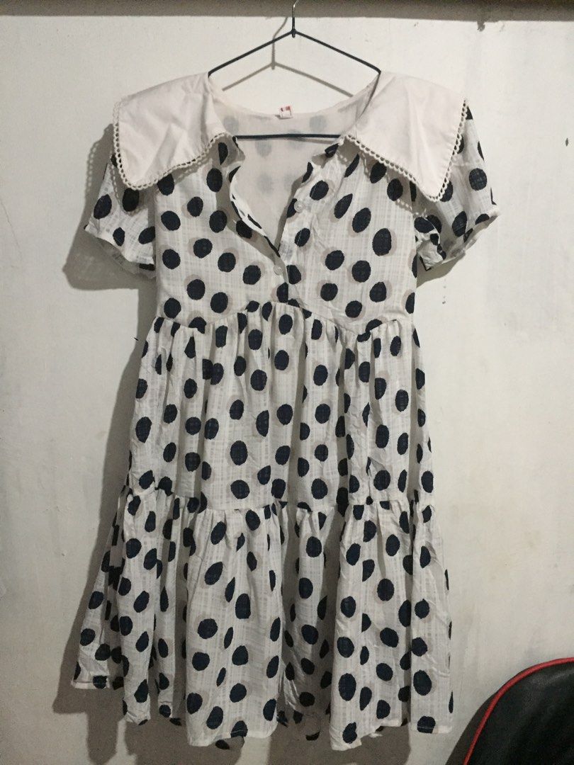 Japanese Polka Dress, Women's Fashion, Dresses & Sets, Dresses on Carousell