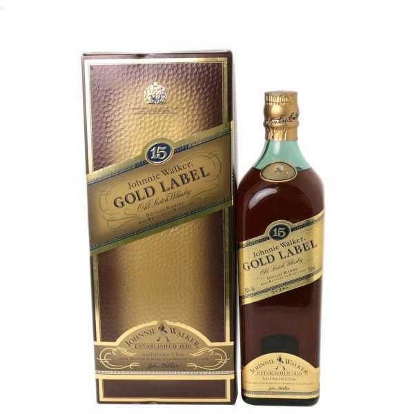 Johnnie Walker Gold Label 15 Years Old Japanese Version 1990s, 嘢食 & 嘢飲 ...
